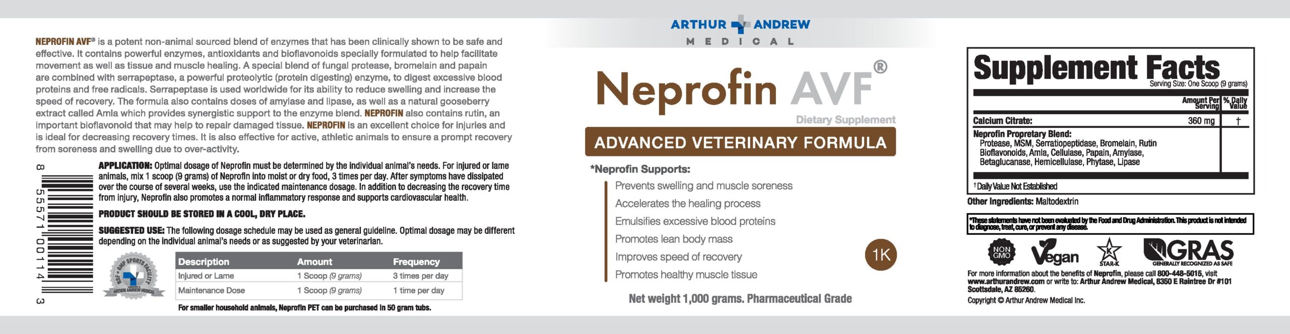 Neprofin AVF - Advanced Supplements